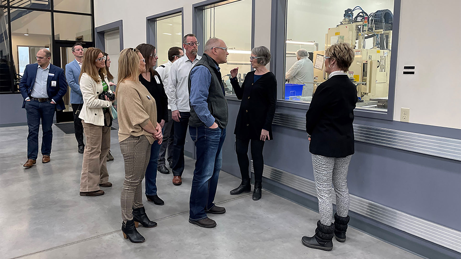 Congressman Pete Stauber Visits Velosity | Velosity